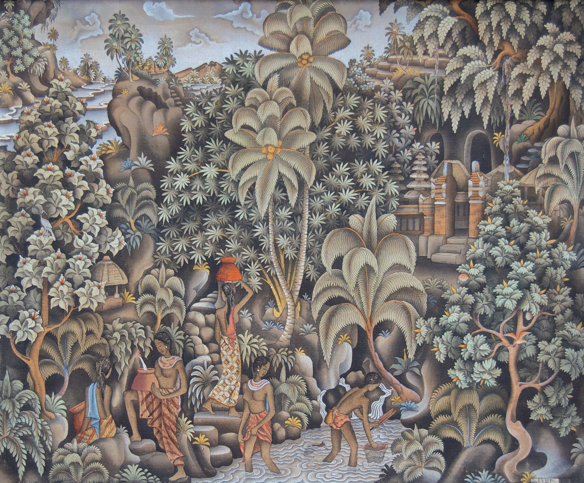 Dewa Putu Bedil | Di Pancuran | MutualArt