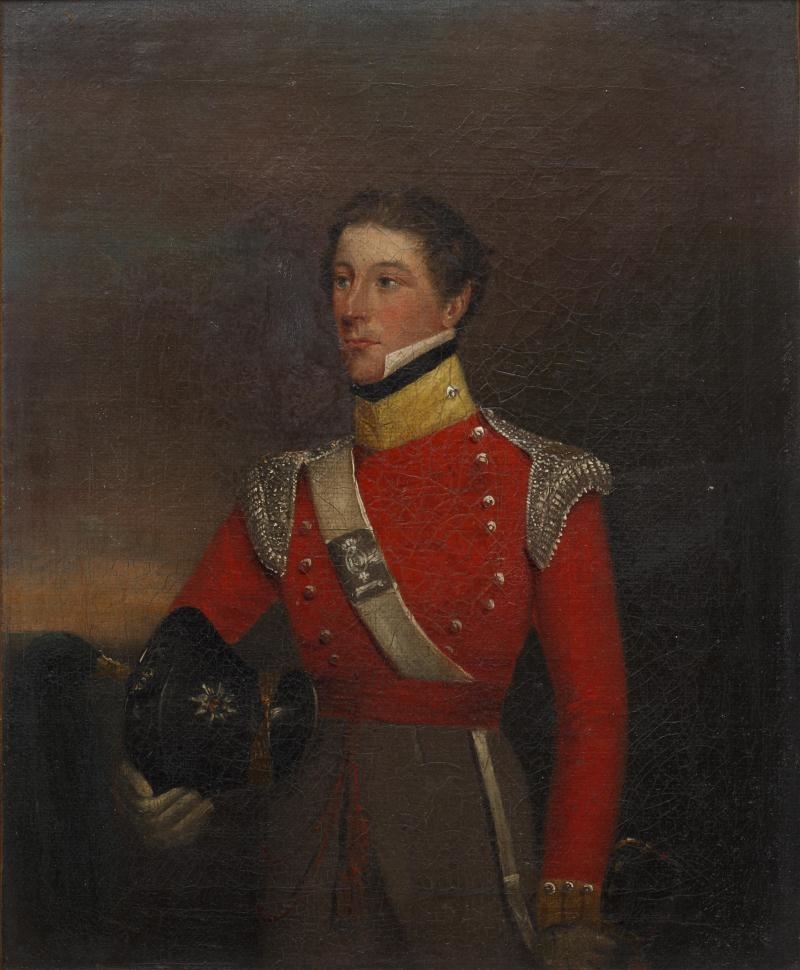 British School, 19th Century | Portrait of Major Thomas Pakenham ...