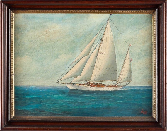 Joe Selby | Portrait of a Yawl | MutualArt