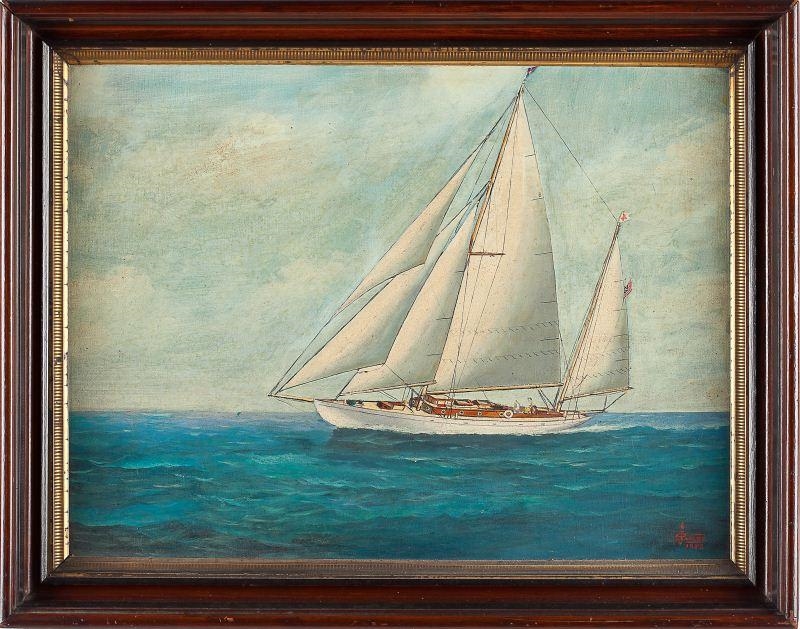 Joe Selby | Portrait of a Yawl | MutualArt
