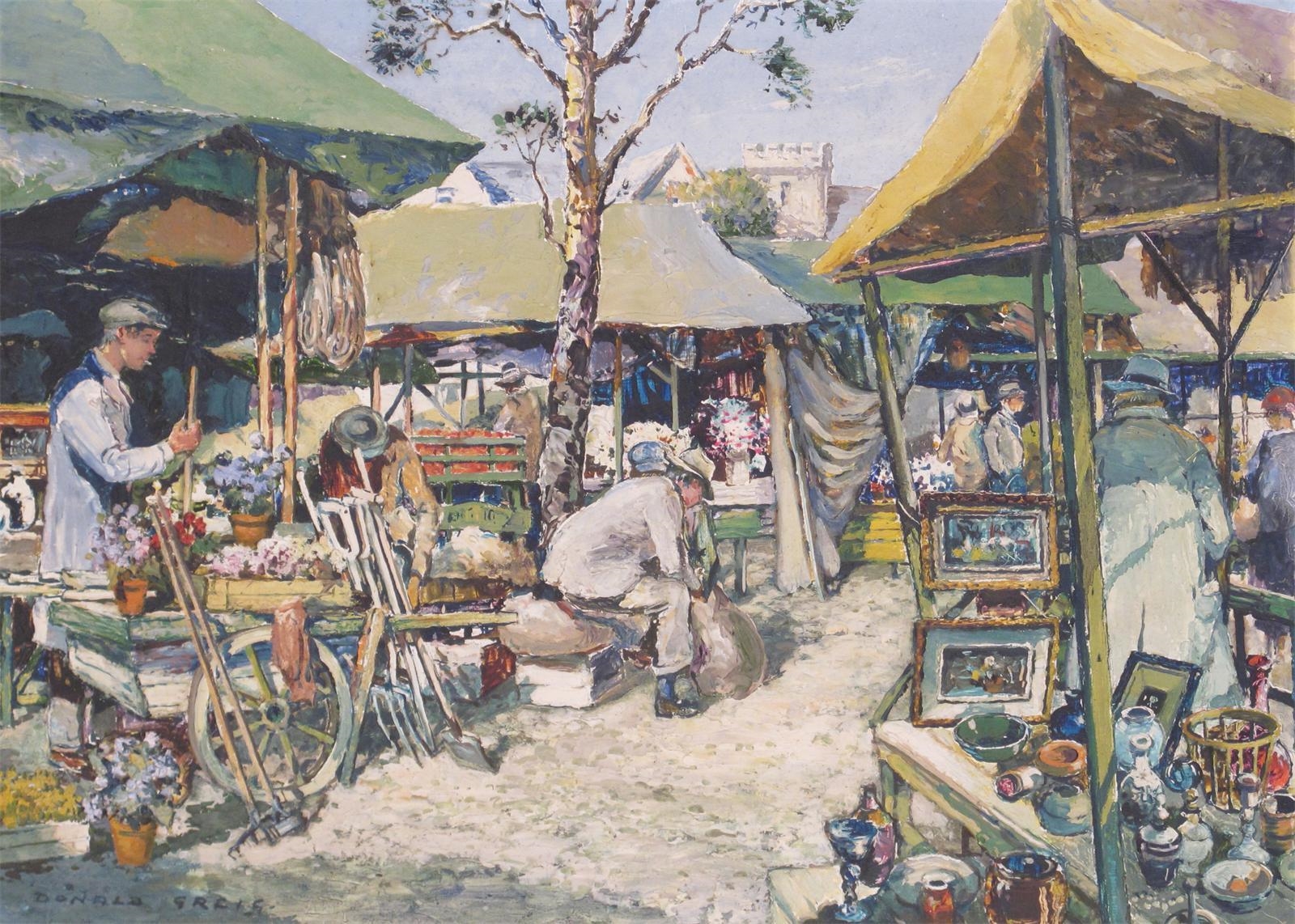 Donald Greig | Salisbury Market | MutualArt