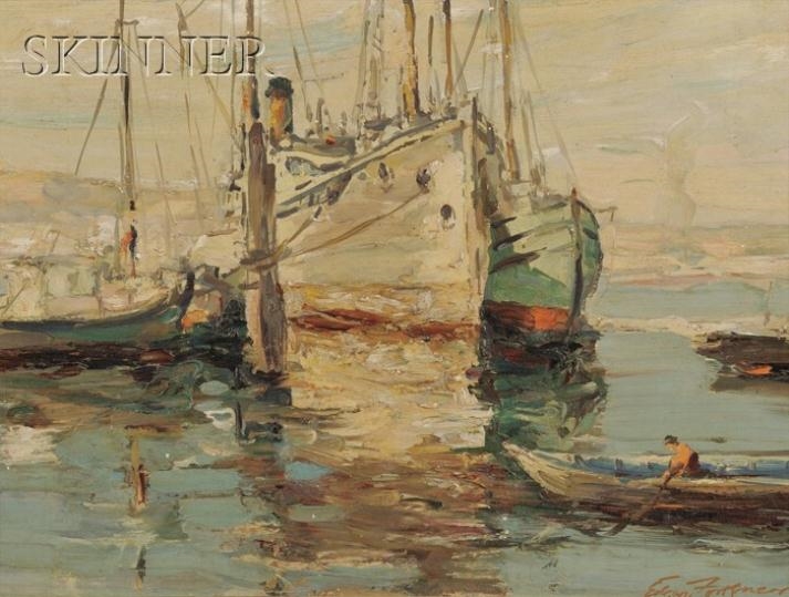 J. Edgar Forkner | Dockside, Seattle | MutualArt