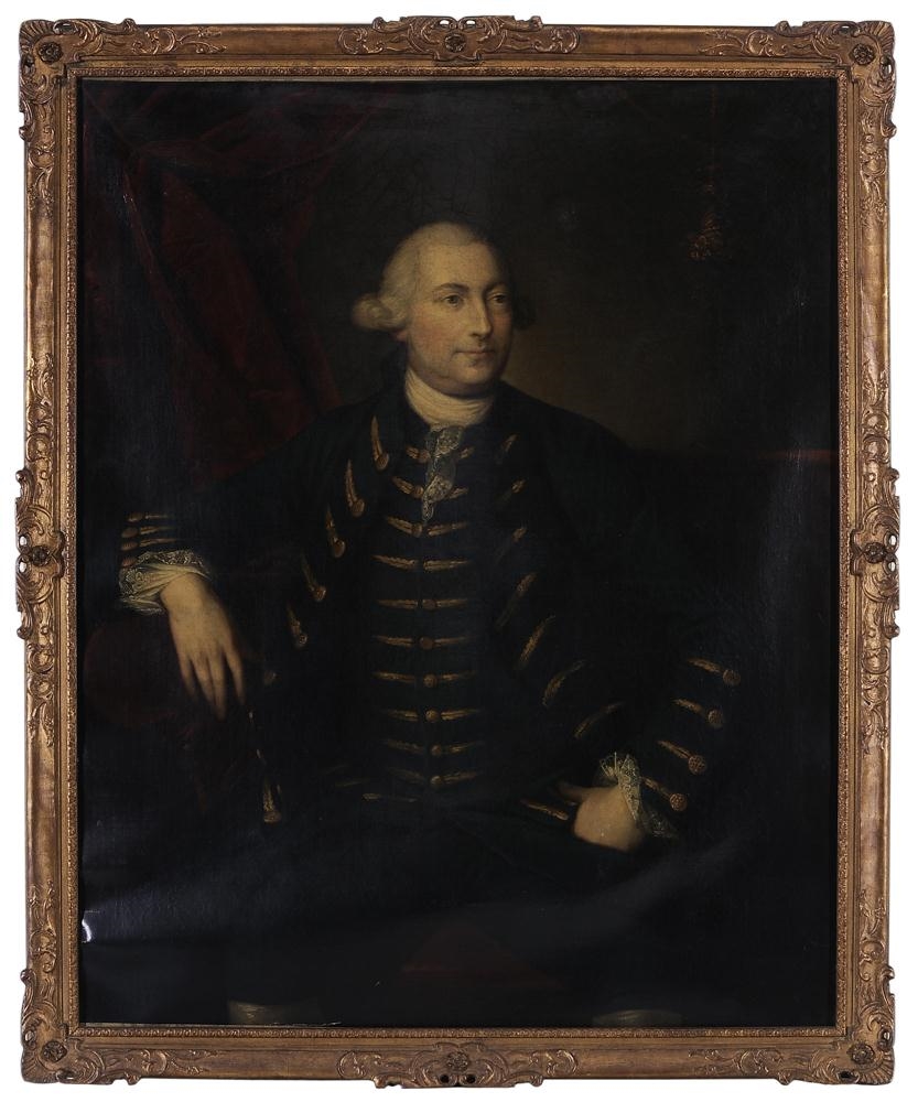 British School, 18th Century | Portrait of Thomas Bardwell, the butler ...