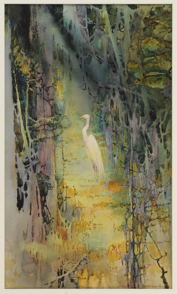 Alice Ravenel Huger Smith | The Summer Glory of the Swamp | MutualArt