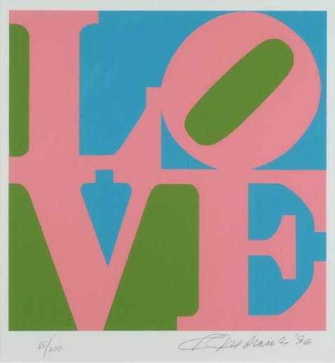 Robert Indiana | Love (1986) | MutualArt