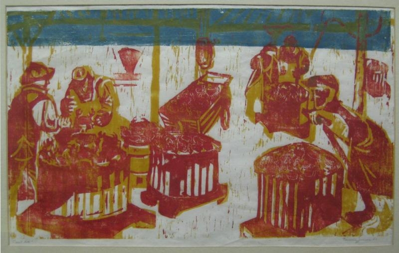 Eunice Jensen Parsons | Crab Pots (1962) | MutualArt