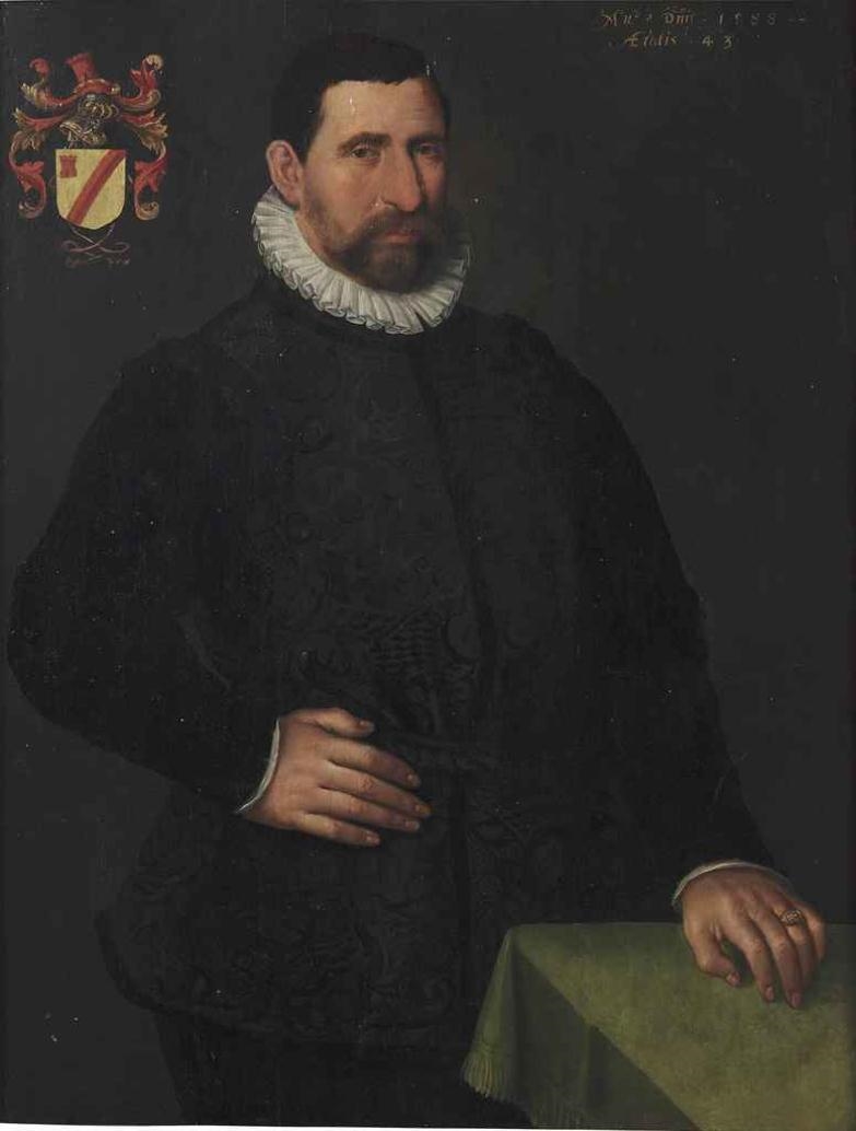 Dutch School, 16th Century | Portrait of a Member of the Van den Burch ...