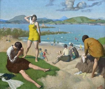 John Luke | The Bathers (1929) | MutualArt