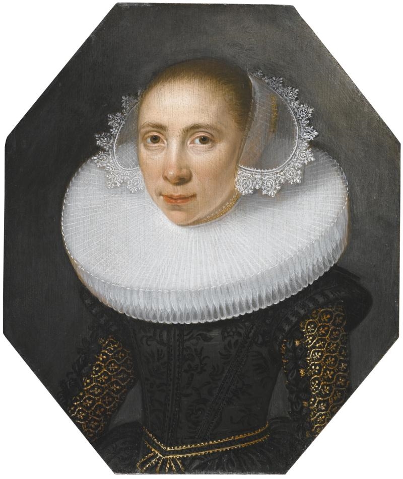 Anglo-Netherlandish School, 16th Century | PORTRAIT OF A LADY WITH A ...