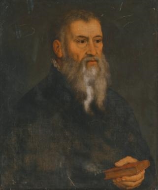 Nicolas Neufchatel | Portrait of a hatted man (Circa 1580) | MutualArt