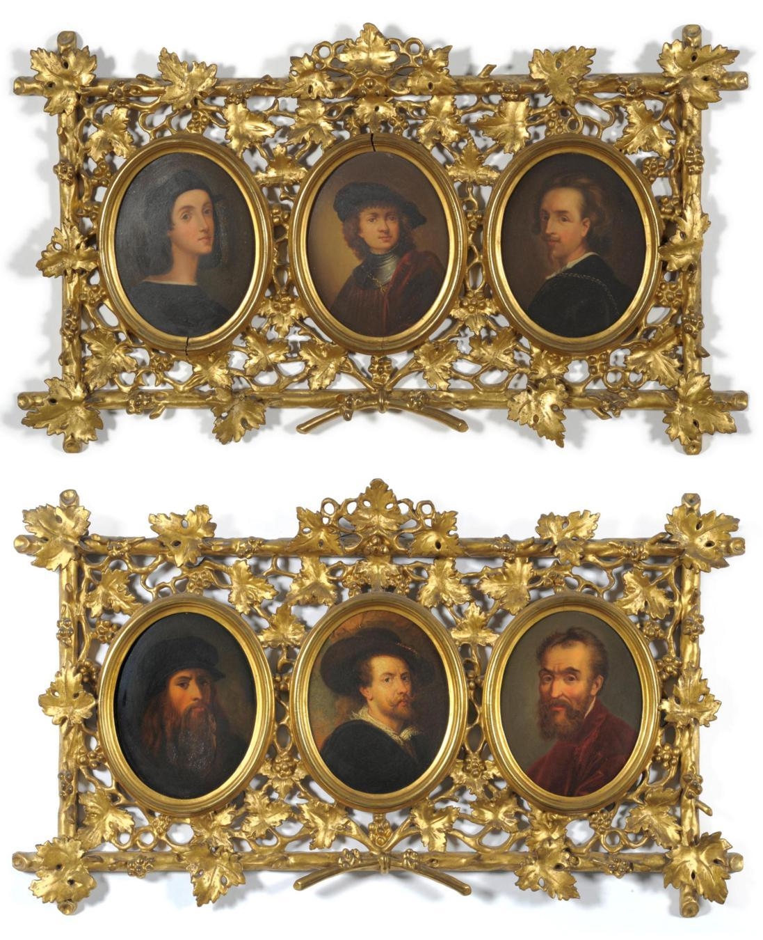 Continental School, 19th Century | 6 Works: Portraits of Sir Anthony ...