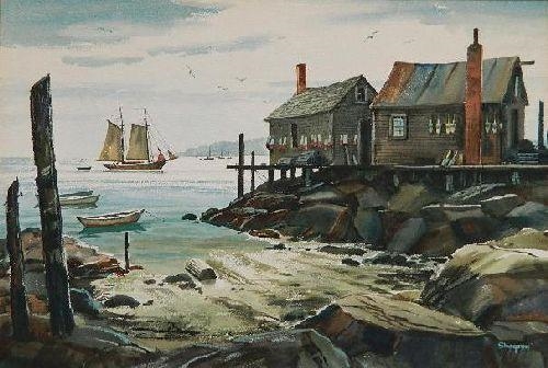 Kinley Shogren | Lobster Shacks in Early Morning, Cape Ann ...