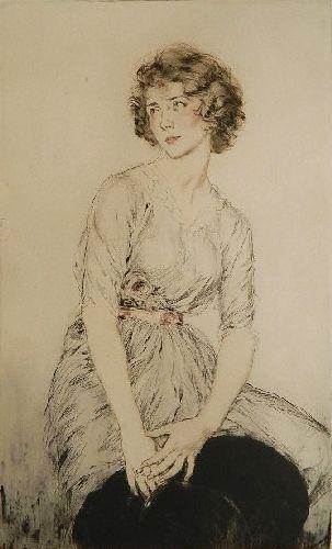 Étienne Drian | Femme A La Perle (Circa 1930) | MutualArt