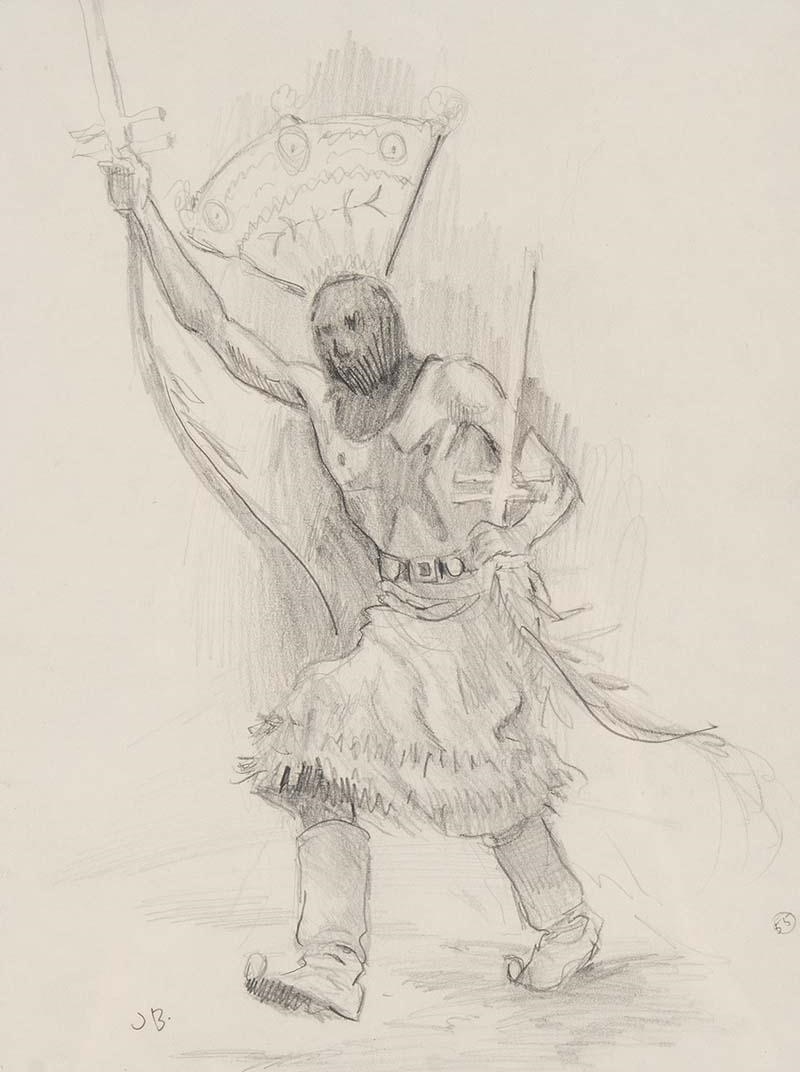 Joe Beeler | Corn Dancer | MutualArt