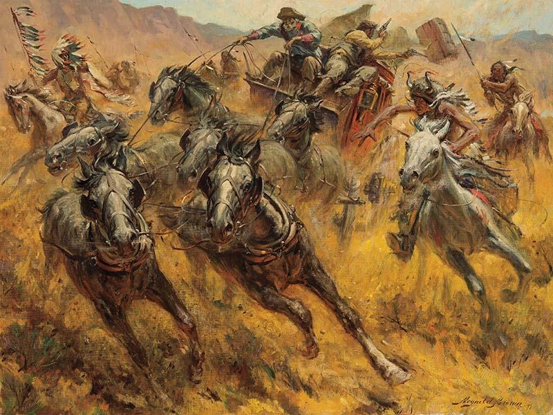 Reynold Brown | Chief War Eagle | MutualArt