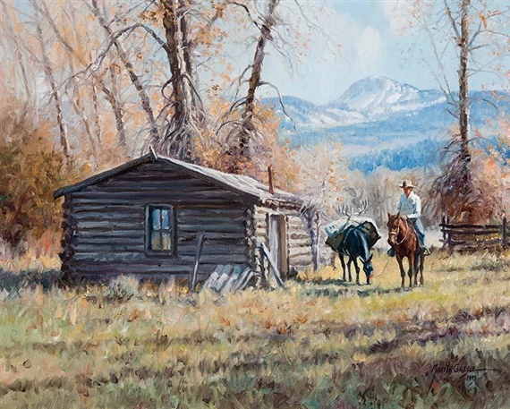 Martin Grelle | Hunter's Morning | MutualArt