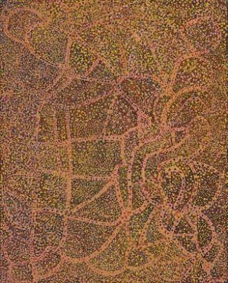 Emily Kame Kngwarreye | Yam Dreaming (1995) | MutualArt