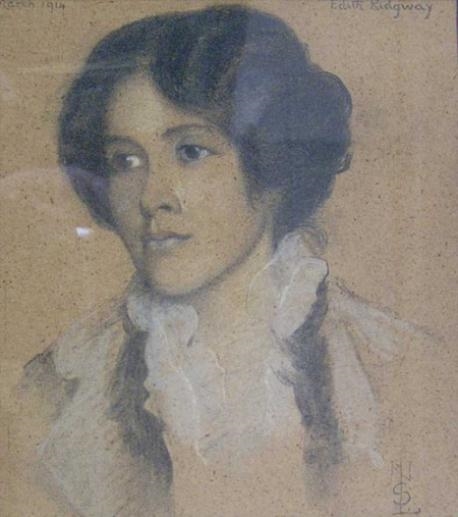 Neville Stephen Lytton | Edith Ridgeway (1914) | MutualArt