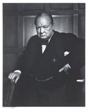 Yousuf Karsh | Winston Churchill (Circa 1941) | MutualArt