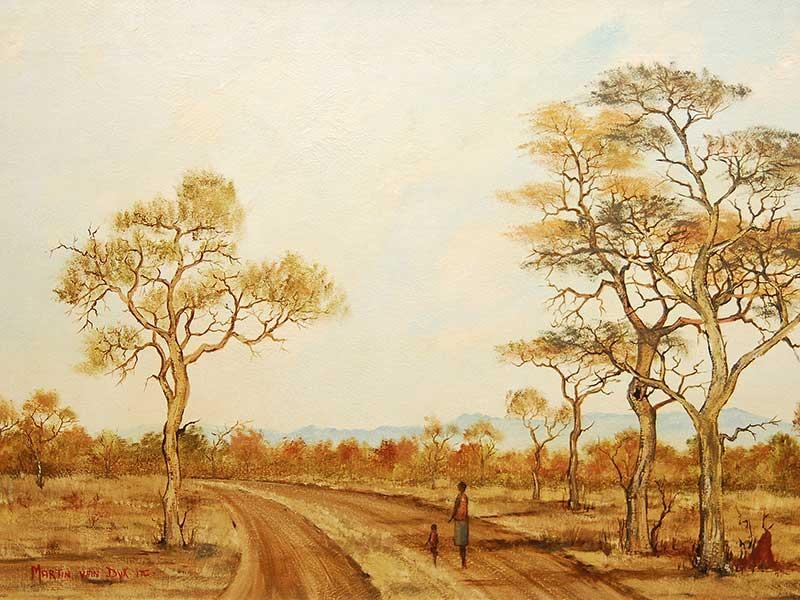 Martin Van Dyk | Bushveld Landscape | MutualArt