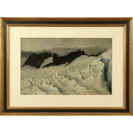 Charles D. Robinson | Lyell Glacier | MutualArt