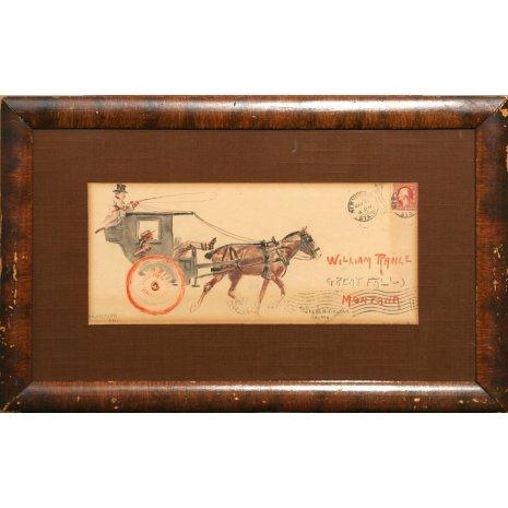 Olaf C. Seltzer | Envelope to William Rance | MutualArt