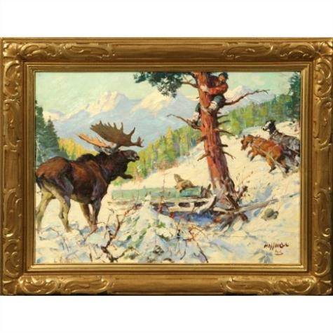 Frank B. Hoffman | Up A Tree | MutualArt