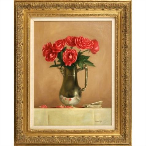 William Acheff | Silver & Roses | MutualArt
