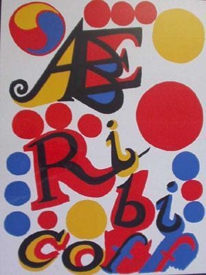 Alexander Calder | Alphabet | MutualArt