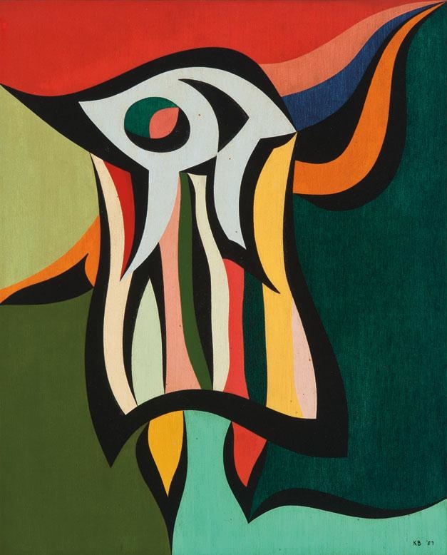 Karl Benjamin | BB #8 (1962) | MutualArt