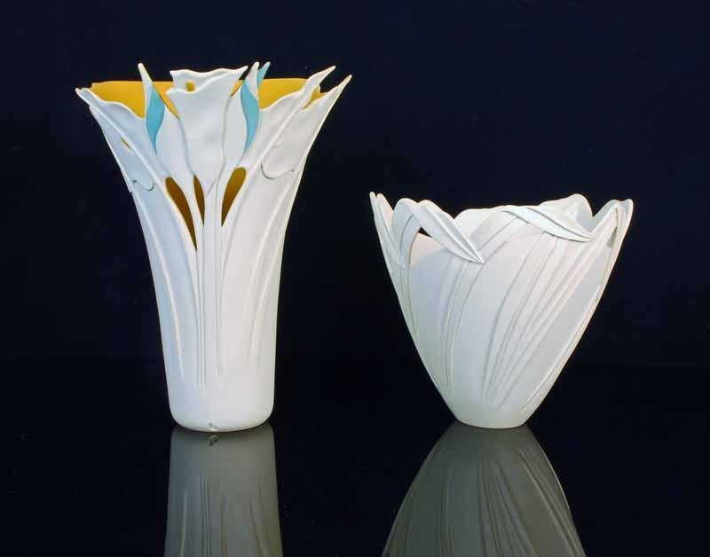 Rolf Bartz | Two pieces of studio pottery | MutualArt