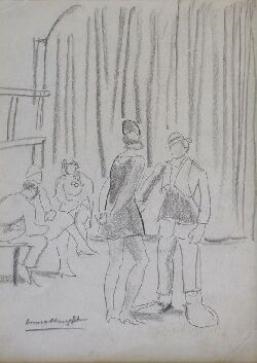 Dame Laura Knight | CIRCUS PERFORMERS | MutualArt