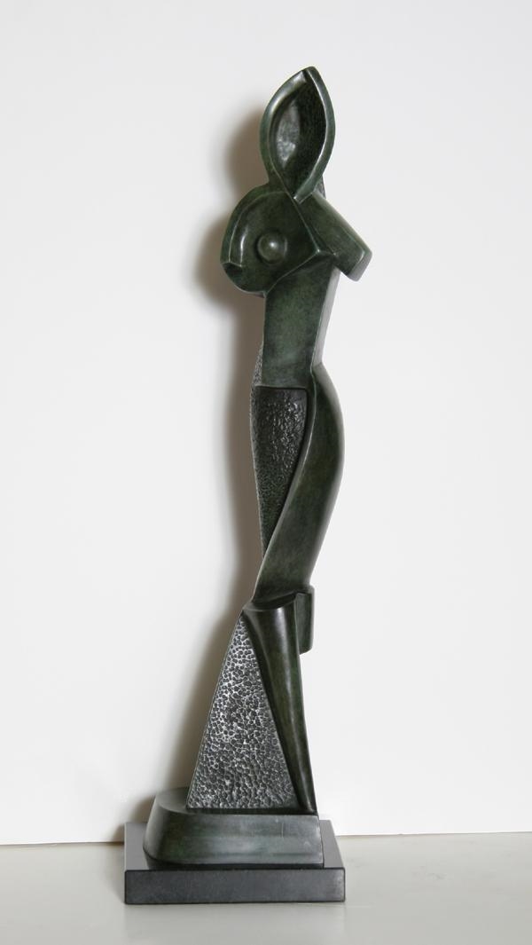 Alexander Archipenko | Geometric Statuette (1914) | MutualArt