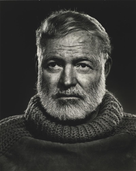 Yousuf Karsh | Ernest Hemingway (1957) | MutualArt