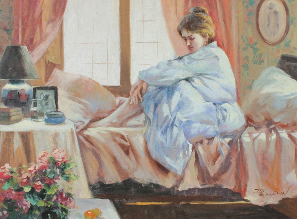 Tim Benjamin | Seated woman | MutualArt