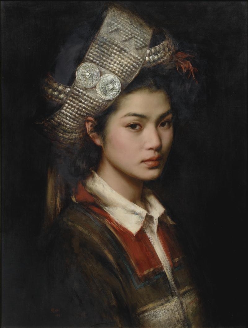 Zhang Li | GIRL'S PORTRAIT (1993) | MutualArt