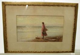 George E. Essig | AWAITING THE FLEET | MutualArt