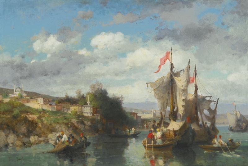 Germain Fabius Brest | Quartier de Constantinople (1857) | MutualArt