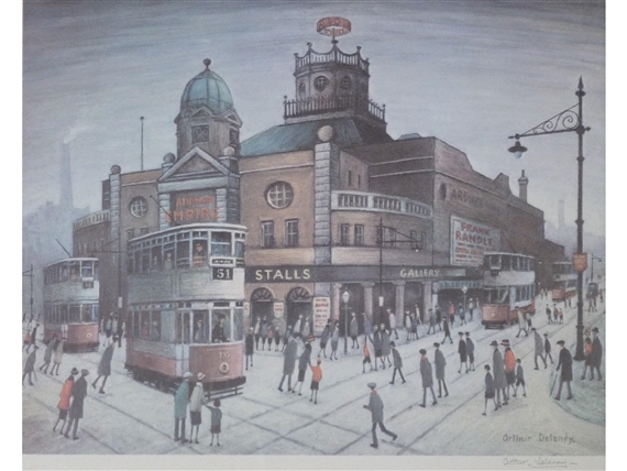 Arthur Delaney | ‡ ARTHUR DELANEY (British 1927-1987) | MutualArt