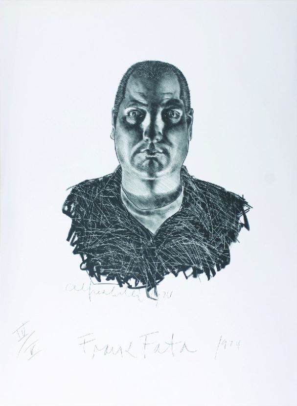 Alfred Leslie | Portrait of Frank Fata (1974) | MutualArt