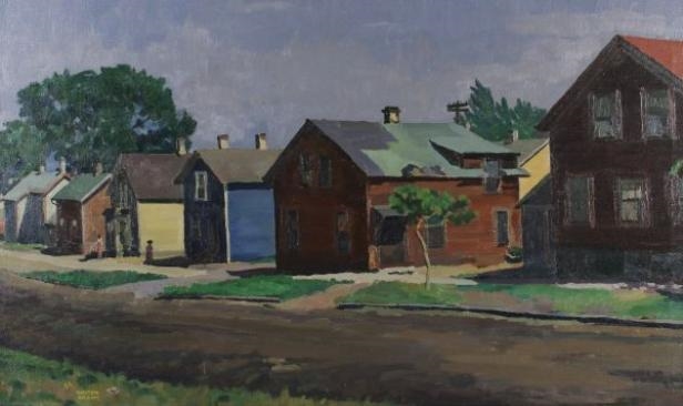 Walter Burt Adams | Humble Dwellings (1934) | MutualArt