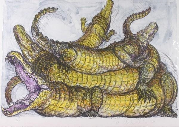 Luis Jiménez | Alligators (1995) | MutualArt