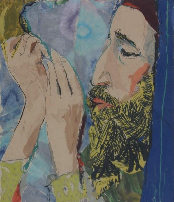 Ella Raayoni | Portrait of a Rabbi | MutualArt