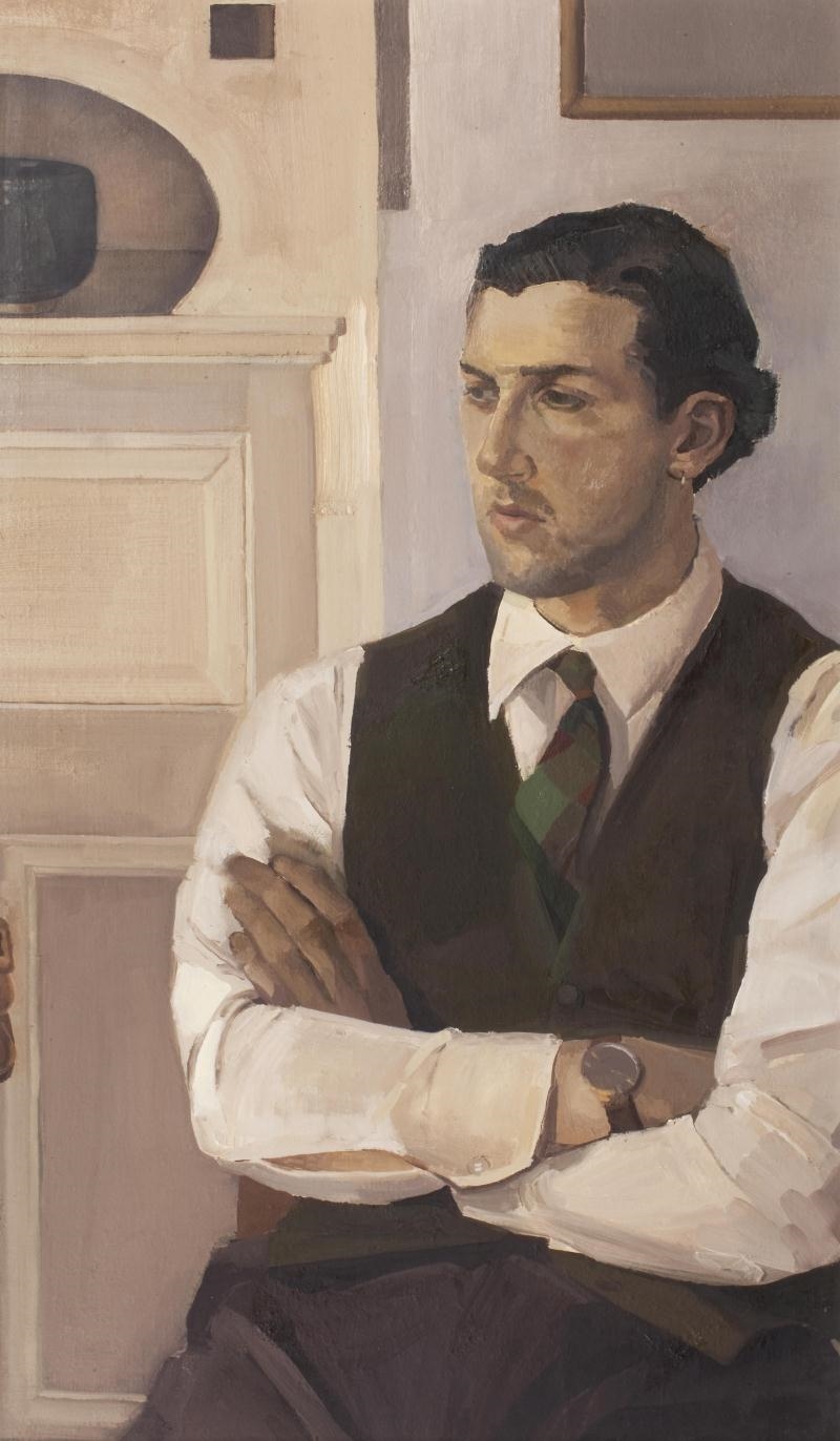 Alison Watt | Portrait of Stephen Conroy (1987) | MutualArt