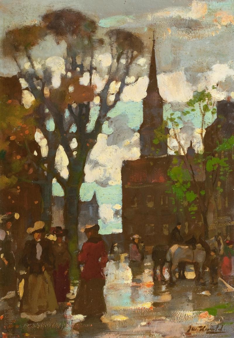 James Watterson Herald | George St, Edinburgh, looking east | MutualArt