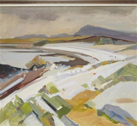 John Cunningham | RAISED BEACHES COLONSAY (1979) | MutualArt