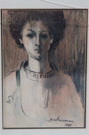 Robert Rukavina | Portrait of a Woman (1969) | MutualArt