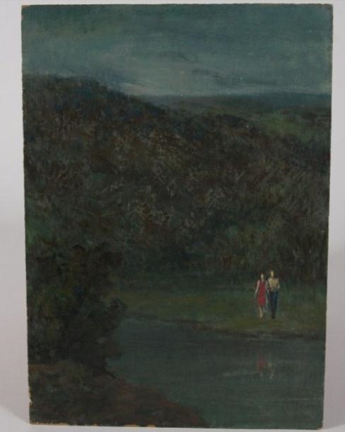 Robert Rukavina | Couple in Landscape | MutualArt
