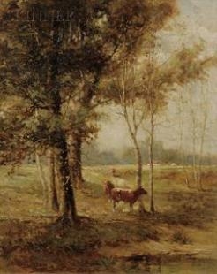 David Walkley | Cows in a Landscape | MutualArt