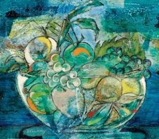 June Bellamy | Natura Morta Con Uva (1968) | MutualArt